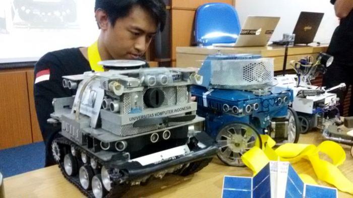 Robot Beam Speeder Buatan Unikom Lebih Cepat Dibanding Juara Tiga Kali ...