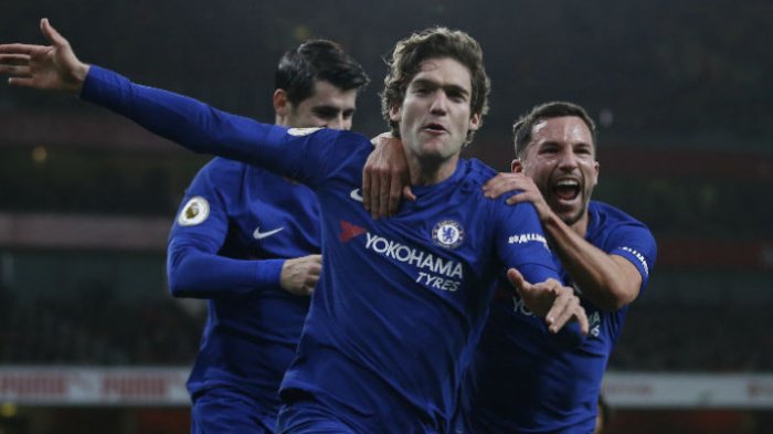 Resmi, FA Jatuhi Hukuman untuk Marcos Alonso - Tribunjabar.id