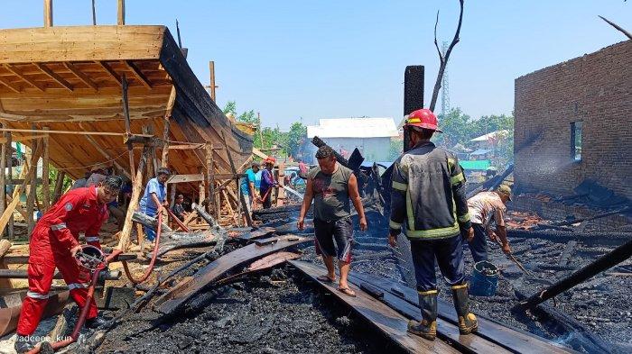 Kebakaran Kapal dan Rumah di Indramayu, Kerugian Ditaksir Mencapai Rp 855 Juta - Tribunjabar.id