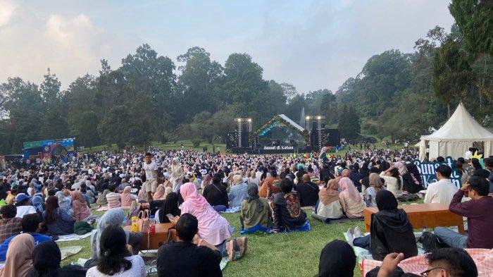 Peminat 'Sunset di Kebun' di Kebun Raya Cibodas Cianjur Naik 100 Persen ...
