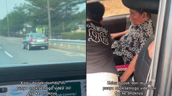 Viral Video Mobil Oleng di Jalan Tol Nyaris Tabrak Pagar Pembatas, Ternyata Dikemudikan Lansia ...
