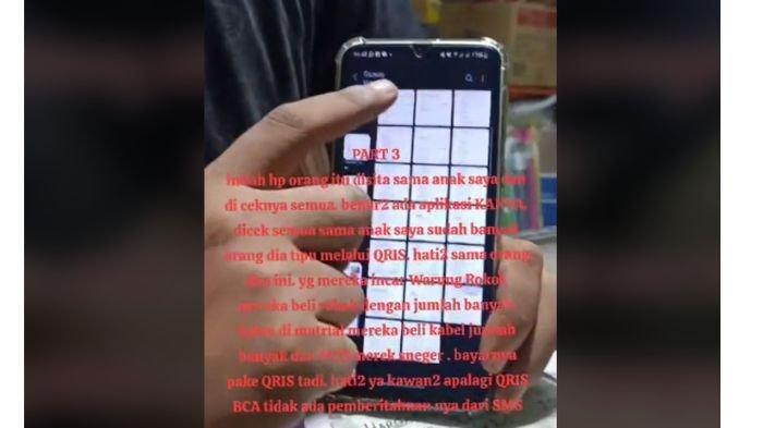 Viral Penjual di Jaksel Nyaris Kena Tipu Jutaan Rupiah, Modus Transfer ...