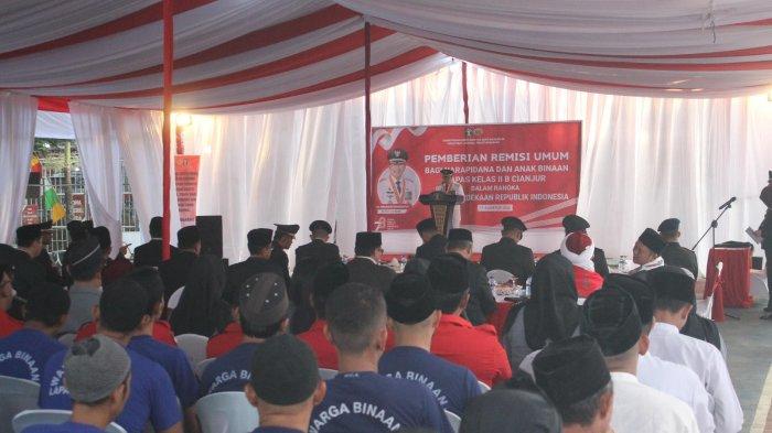 160 Napi di Lapas Cianjur Dapat Remisi Kemerdekaan, 1 di Antaranya Langsung Bebas - Tribunjabar.id