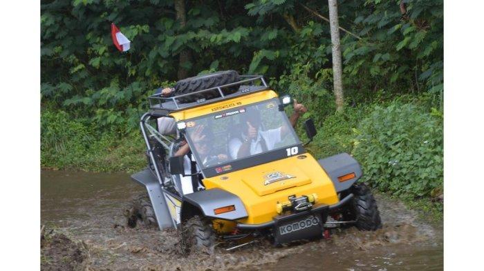 Offroad Komodo Pilihan Wisata Adrenalin di Gunung Mas - Tribunjabar.id