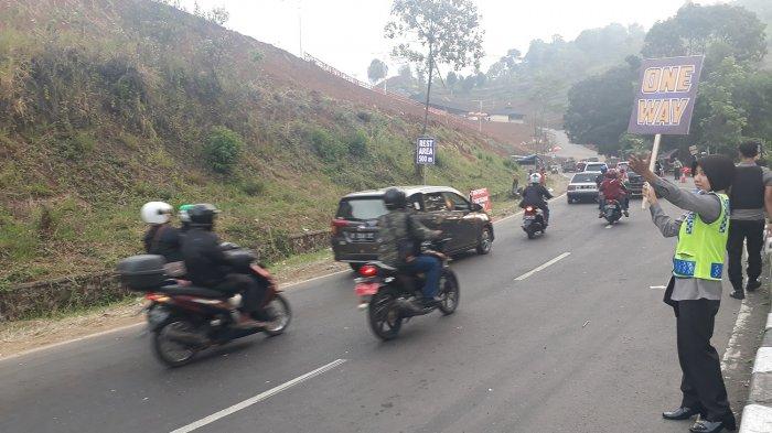 H+2 Lebaran, Polisi Sudah Dua Kali Berlakukan One Way di Jalur Gentong dari Arah Tasikmalaya ...