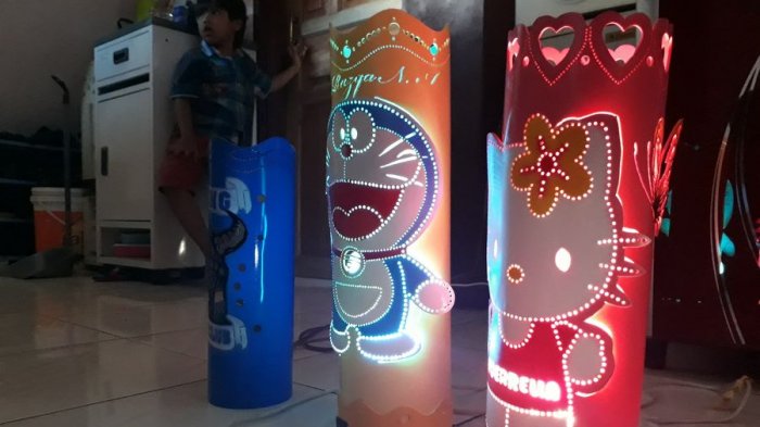 Sebelum Ukir Paralon Jadi Lampion, Asep Jadi Pekerja Bangunan dan ...