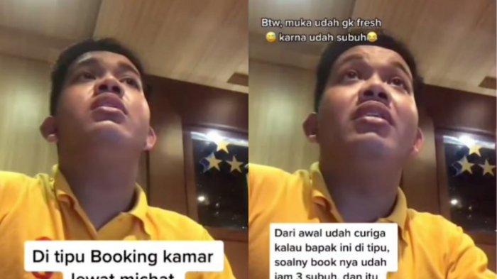 Video Viral, Pegawai Hotel Terima Tamu Jam 3 Subuh Ngaku Booking Kamar ...