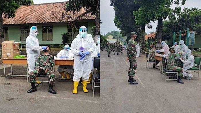 Perkembangan Kasus Covid-19 di Secapa AD Bandung, Tinggal 13 Persen ...