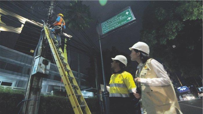 Mengenal Jaringan Listrik PLN dan Jarak Amannya - Tribunjabar.id