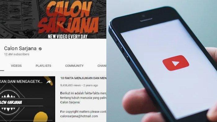 Siapa Pemilik Channel YouTube Calon Sarjana? Channel Itu Disebut Curi Konten Orang, Trending ...