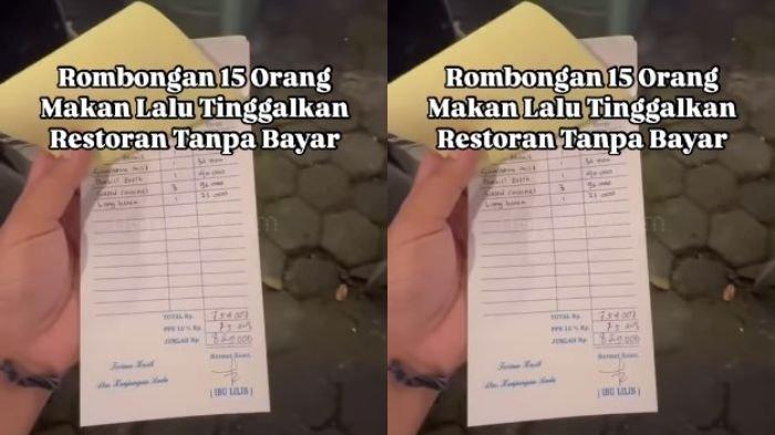 Viral Curhat Pemilik Resto di Depok, 15 Pelanggan Kabur setelah Makan ...
