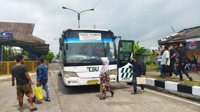 H-1 Larangan Mudik Lebaran, Pemudik Terus Berdatangan di Sumedang ...