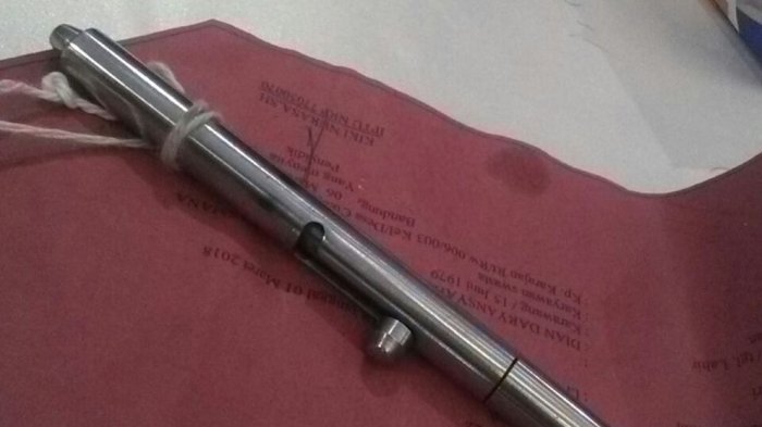 Pen Gun Ukurannya Kecil Tapi Ledakannya Sangat Mematikan, Kayu Pun ...