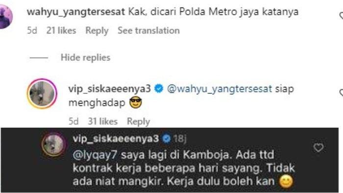 "Siap Menghadap", Kata Siskaeee Bantah Mangkir Panggilan Polisi Kasus Rumah Produksi Film Dewasa ...