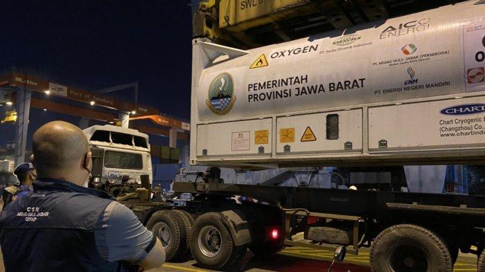 Jawa Barat Terima 85 Ton Oksigen Cair dari Sumatera Selatan, Bantu ...
