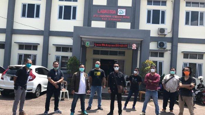 Pengurus HIMPI Kuningan Tes Kesehatan Covid-19 Virus Corona, Cek Darah ...