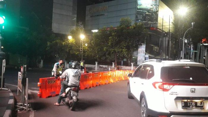 Jalan Merdeka Depan BIP Ditutup Lebih Cepat, Pengendara Kebingungan ...