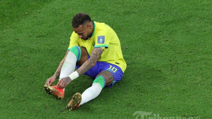 Kaki Bengkak, Neymar Menepi Hingga Akhir Penyisihan Grup Piala Dunia 2022 - Tribun-sulbar.com