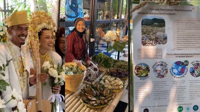 Viral Momen Pernikahan Unik Penyanyi Iksan Skuter, Minim Plastik dan Ramah Lingkungan ...