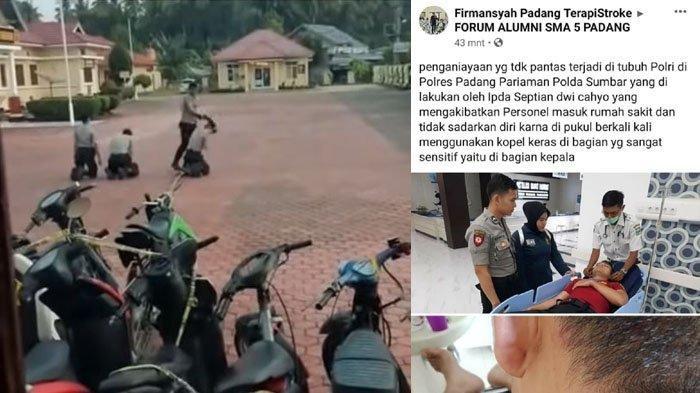 VIRAL VIDEO Polisi yang Berlutut, Kepalanya Dipukul Menggunakan Kopel ...