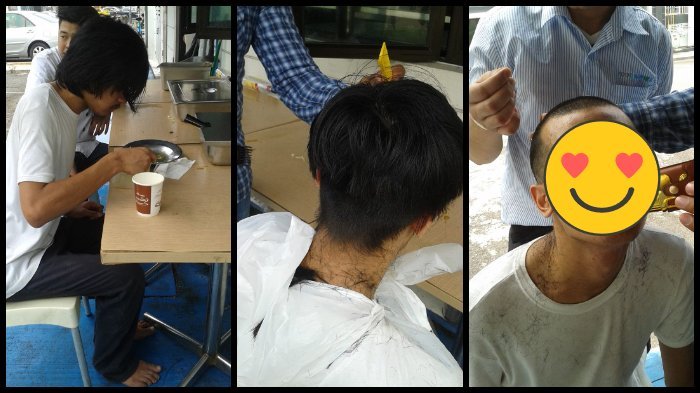 Gak Nyangka, Tunawisma Berambut Gondrong Ini Punya Wajah Rupawan ...