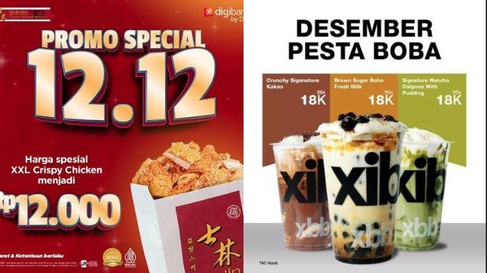 Daftar Promo 12.12 Makanan dan Minuman, Ada Shihlin Hanya Rp12.000 ...