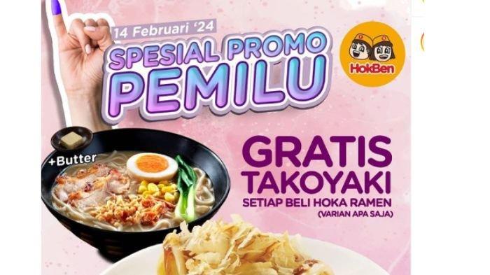 Daftar 10 Promo dan Diskon Makanan Khusus saat Pemilu 2024, Syaratnya ...