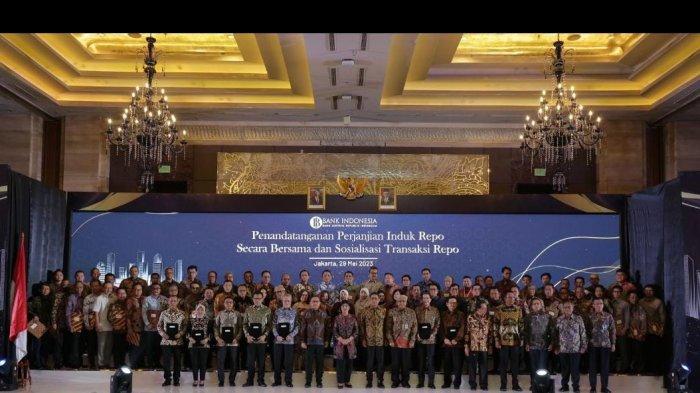 Teken MoU REPO Pasar Uang Syariah, BSI Gandeng Empat Bank Syariah - Tribunjabar.id