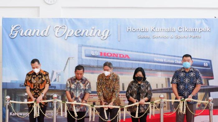 Resmi Dibuka, Honda Kumala, Dealer Pertama di Cikampek - Tribunjabar.id