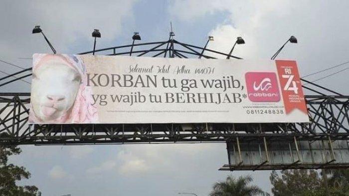 Iklan Kontroversial Rabbani Kambing Pakai Kerudung Itu Sempat Viral ...