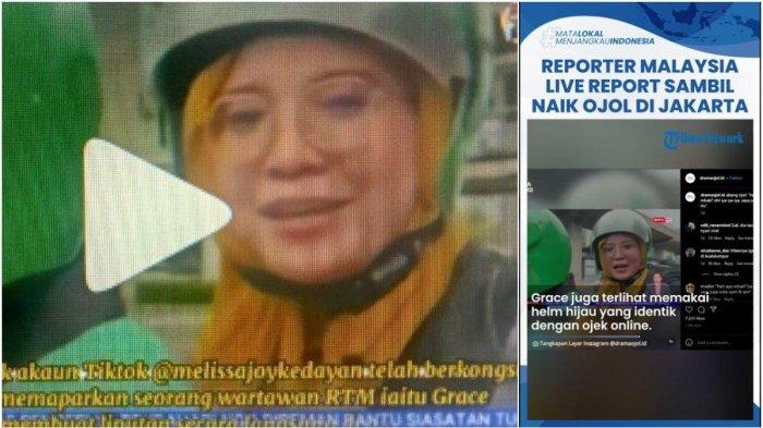 Viral Video Reporter Malaysia Nekat Baca Berita Sambil Naik Ojol di ...