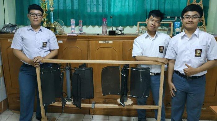 3 Siswa SMA Trinitas Bandung Ciptakan Turbin Pembangkit Tenaga Listrik ...