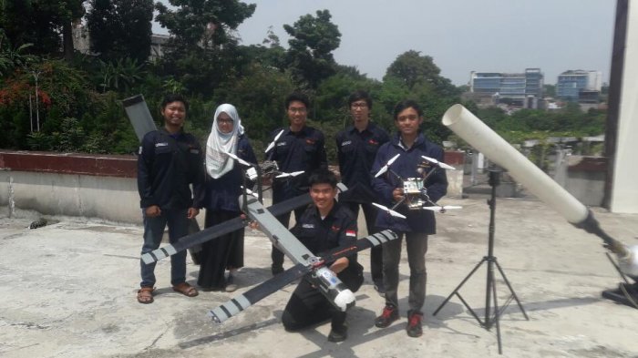 Mahasiswa ITB Pembuat Pesawat Lipat, Raih Best Design Kontes Robot ...