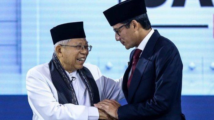 Ciri Khas Berpakaian Maruf Amin, Olahraga Ala 'Ngegym' Masih Pakai ...