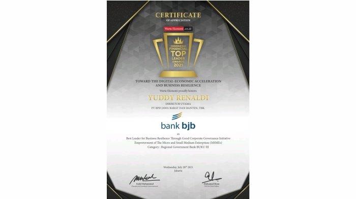 bank bjb Raih Penghargaan Prestisius di Ajang Indonesia Financial Top ... bank bjb Raih Penghargaan Prestisius di Ajang Indonesia Financial Top ...
