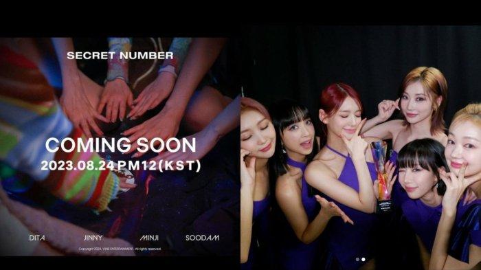 Secret Number Comeback 24 Agustus 2023, Lagu Terbaru Bakal Ditampilkan ...