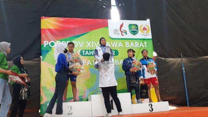Maryani, Security Cantik Asal Bekasi yang Berhasil Raih Emas di Cabor Sambo Porprov XIV Jabar ...