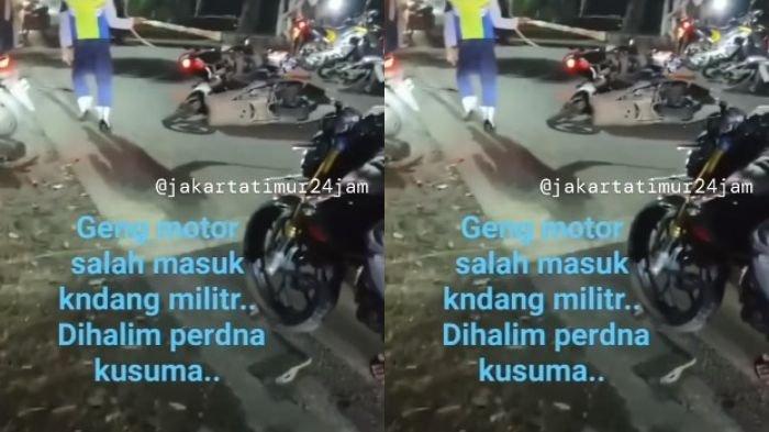 Viral Momen Geng Motor Masuk Kawasan Kompleks Militer TNI AU, Ada ...