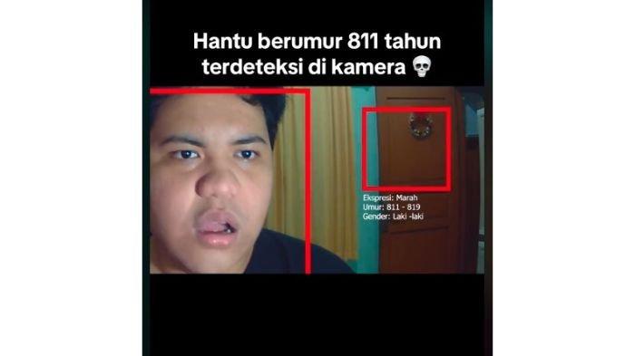 Viral Video Sensor Filter Kamera TikTok Deteksi Hantu Berumur 811 Tahun ...