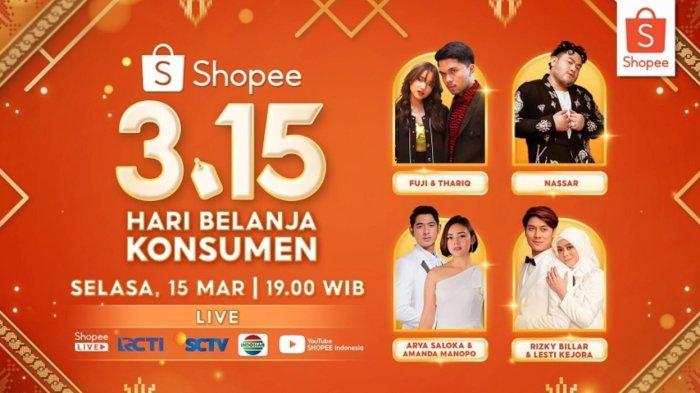 LIVE STREAMING Shopee TV Show Malam ini, Penampilan 3 Pasangan ...