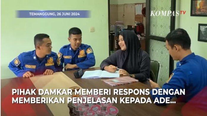 Viral Siswi SMK di Temanggung Minta Tolong Damkar Bantu Kerjakan Tugas ...