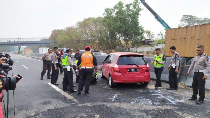 Polisi Olah TKP Tabrakan Beruntun di Tol Cipularang, Begini Hasilnya - Tribunjabar.id