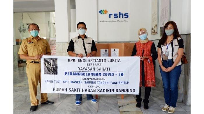 Mantan Menteri Perdagangan Enggartiasto Kirim Bantuan Alkes RSHS ...