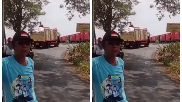 Viral Kereta Api Berhenti di Perlintasan Sebidang di Indramayu, Puluhan ...