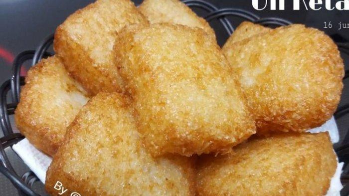 Resep Membuat Ulen Ketan Goreng yang Renyah dan Gurih, Disajikan dengan Tumis Kentang Menu ...