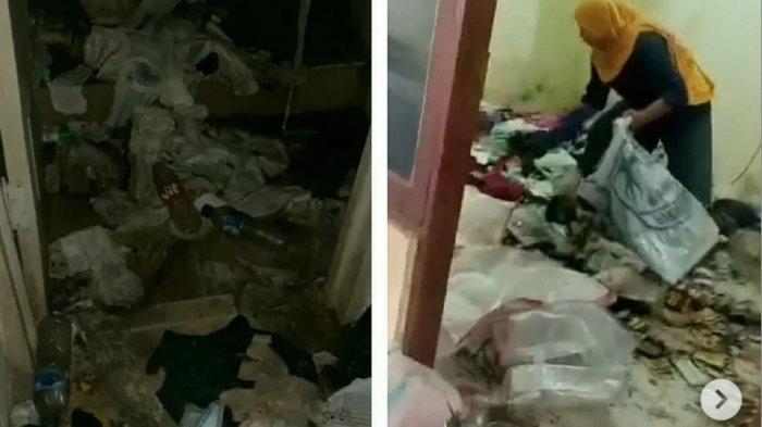 VIRAL Kosan Wanita Cantik di Karawang Dipenuhi Sampah Dipergoki Ibu Kos hingga Berteriak ...