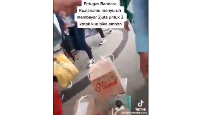 Viral Penumpang Bawa Bika Ambon 3 Dus Kena Denda Rp 2 Juta di Bandara Kualanamu, Ini Kata ...