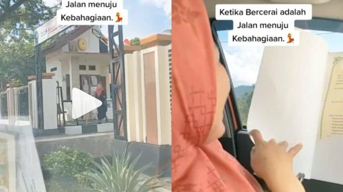 Viral, Wanita Girang Dapat Akta Cerai dari Pengadilan Agama: OTW Cari Pasangan Baru, Tuai Pro ...
