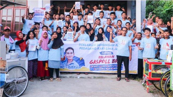 Paguyuban Pedagang Kaki Lima Jabar Gabung Gaspoll Bro Nyatakan Siap Menangkan Prabowo-Gibran ...