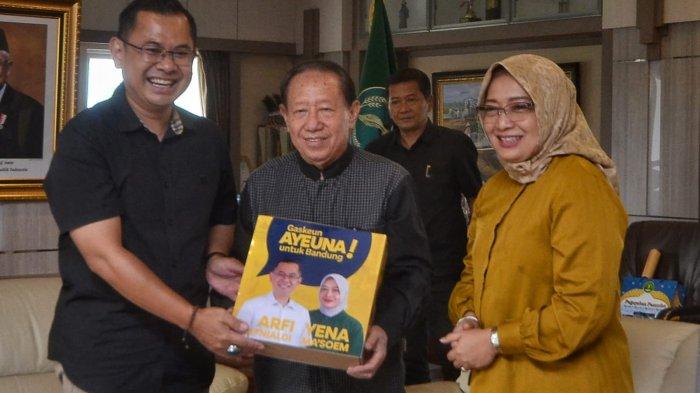 Paslon Arfi Rafnialdi dan Yena Iskandar Masoem Kunjungi Paguyuban ...